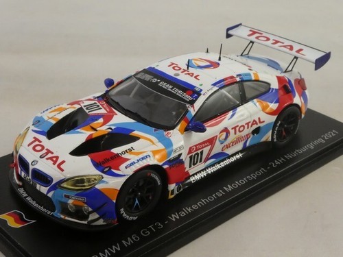 Spark BMW M6 GT3 #101 Walkenhorst Motorsport 24H Nurburgring 2021 1/43 ...