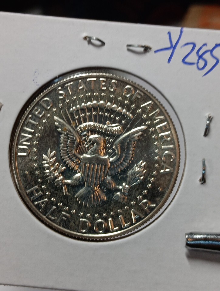 1967 *40% Silver* Kennedy Half Dollar 50cent Coin Milk Spots J/285 | eBay