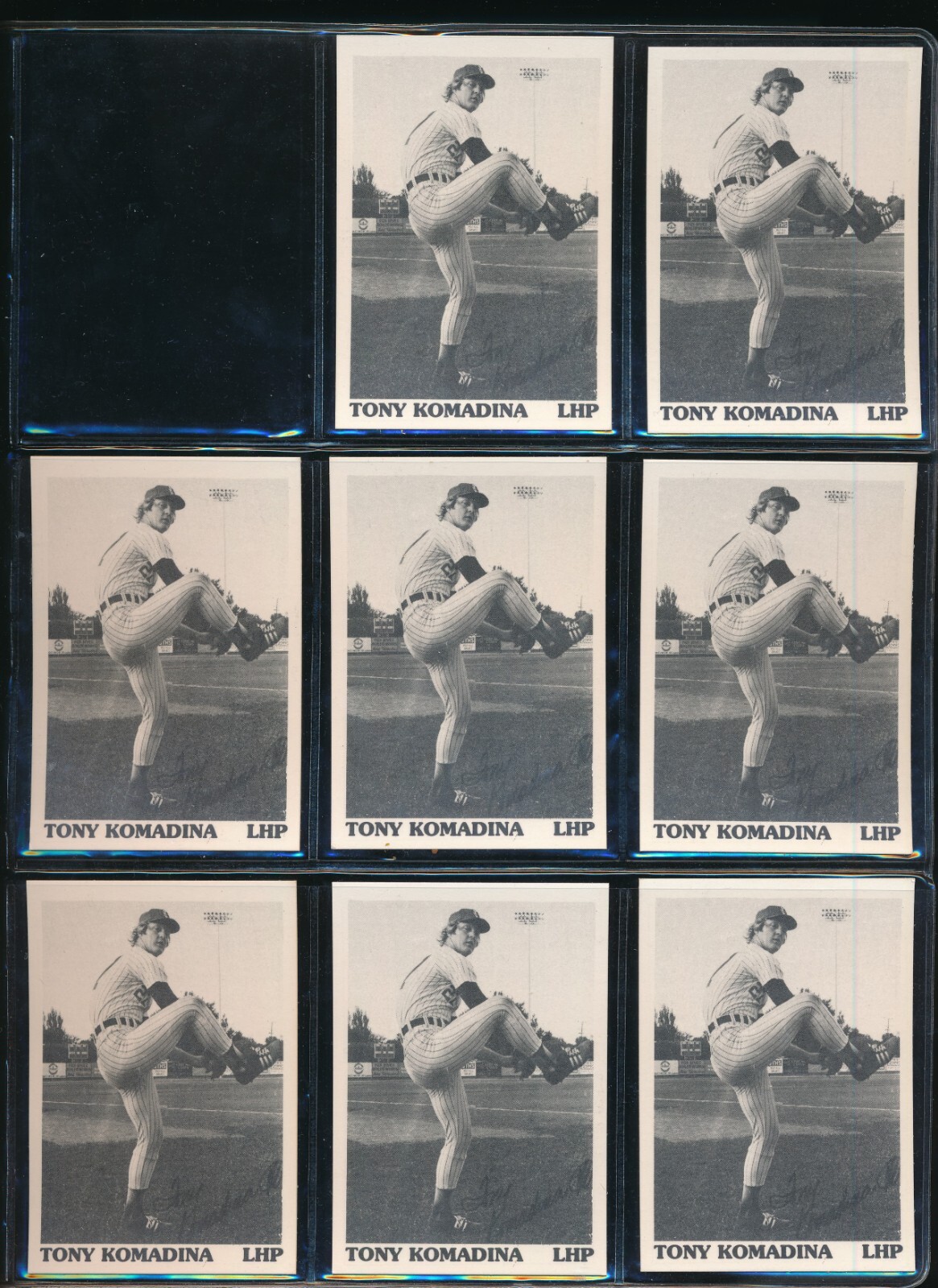 lot (4) 1975 TCMA Appleton Foxes Tony Komadina xrc cool cards | eBay