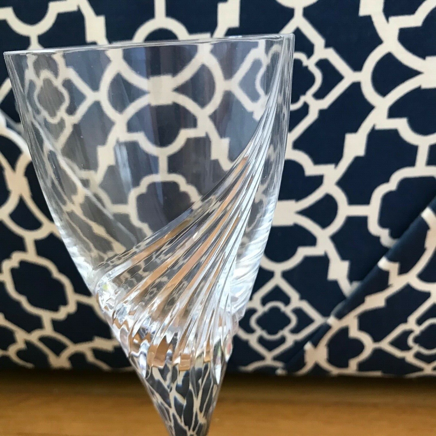 Atlantis Lead Crystal FLIGHT Wine Glass | eBay