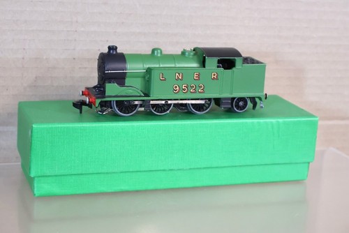 HORNBY DUBLO EDL7 WRENN LNER GREEN 0-6-2 CLASS N2 TANK LOCOMOTIVE 9522 ...