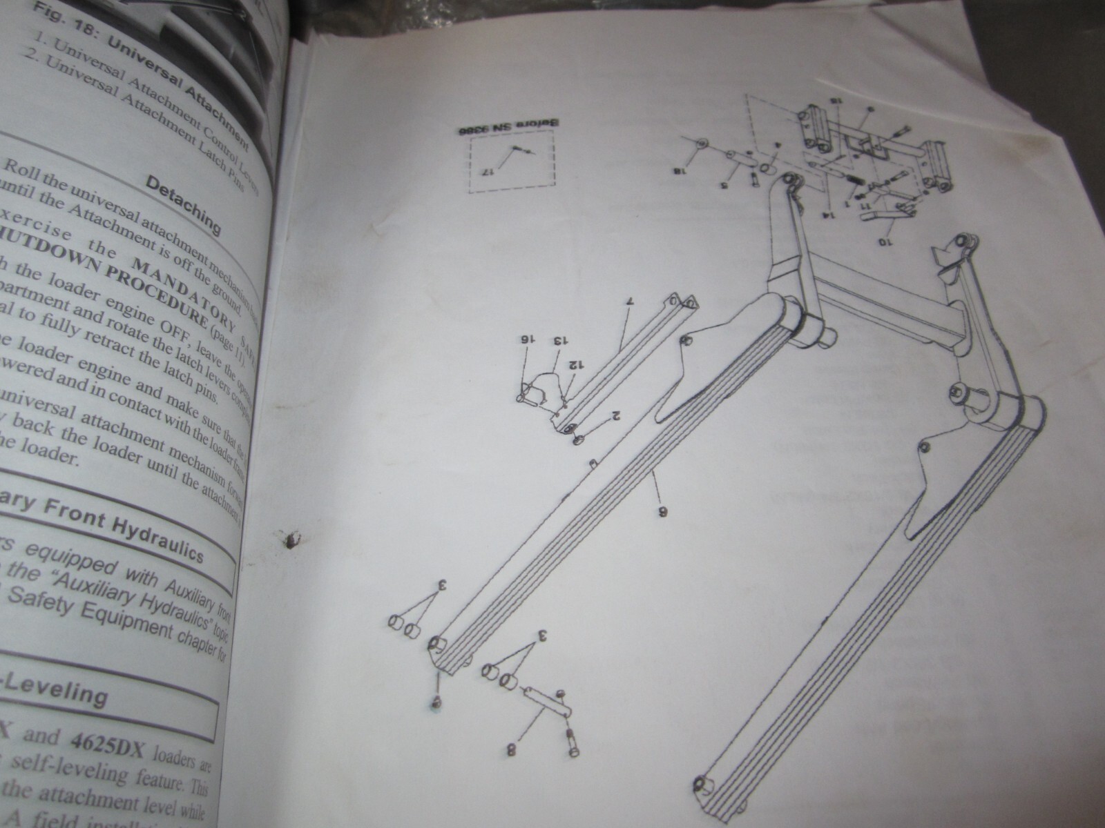 1998 GEHL 3725 3825 4625 Skid Loaders Operators Owners Manual 907777 ...