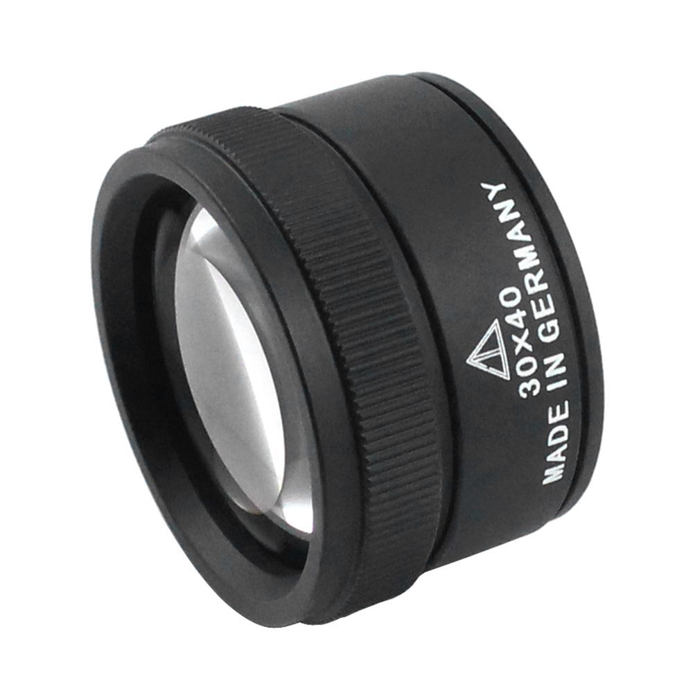 Mini 30x 40mm Measuring Magnifier Glass Lens Loop HD Magnifier ...
