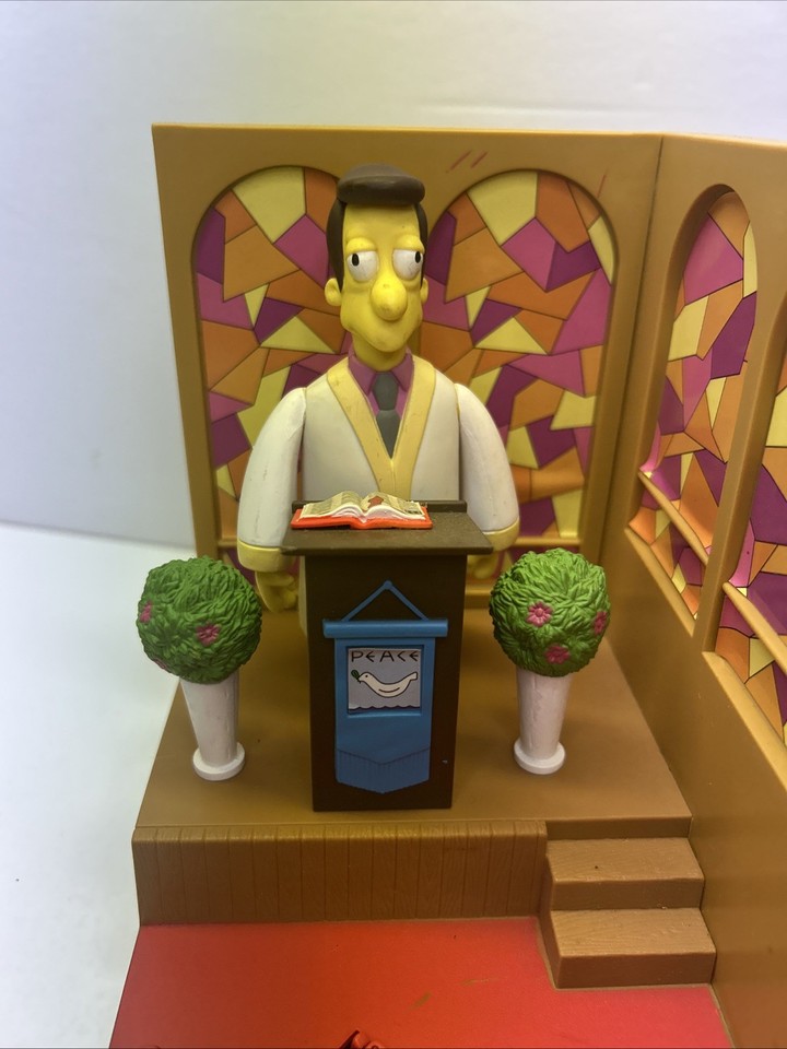The Simpsons First Church Of Springfield Exclusive Reverend Lovejoy ...