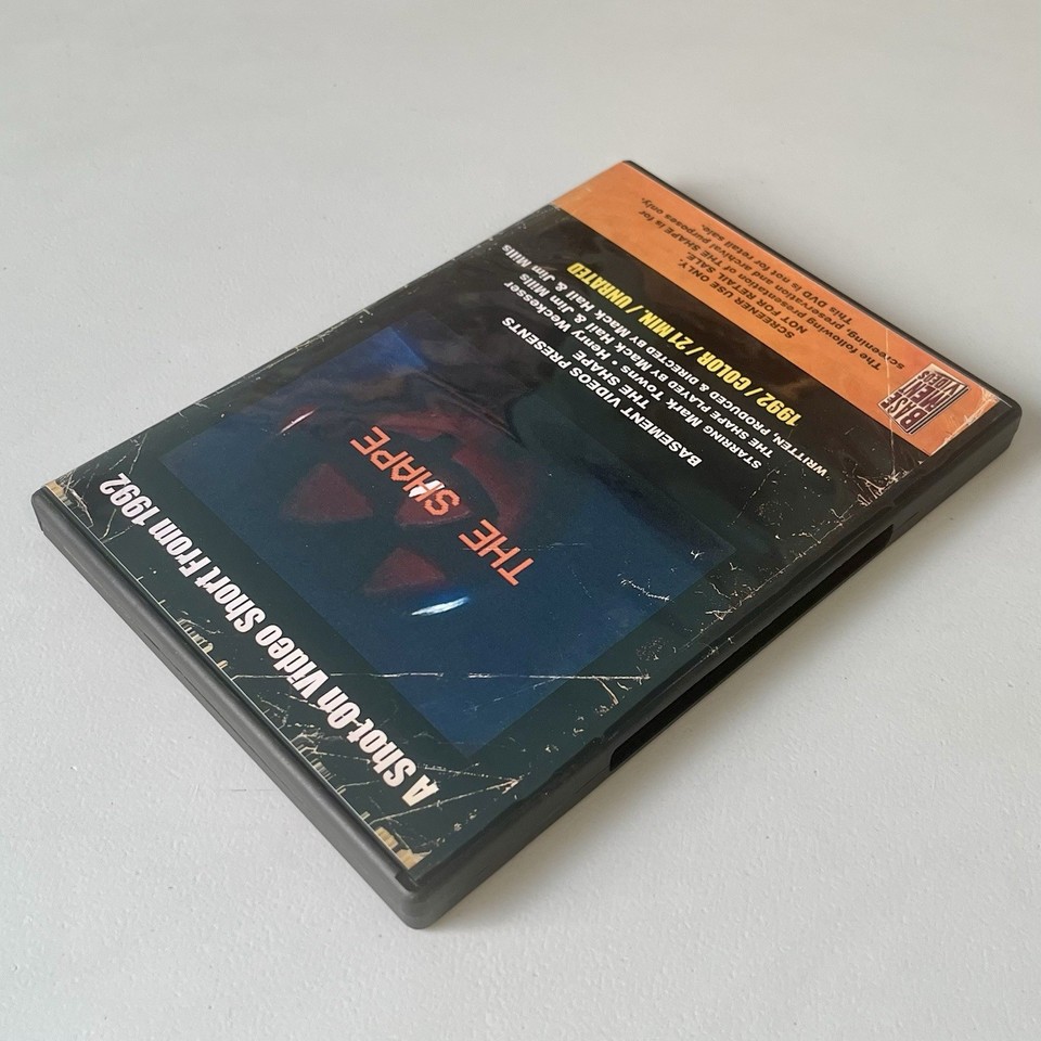 The Shape DVD 1992 SOV Horror Halloween Fan Film Michael Myers Basement ...