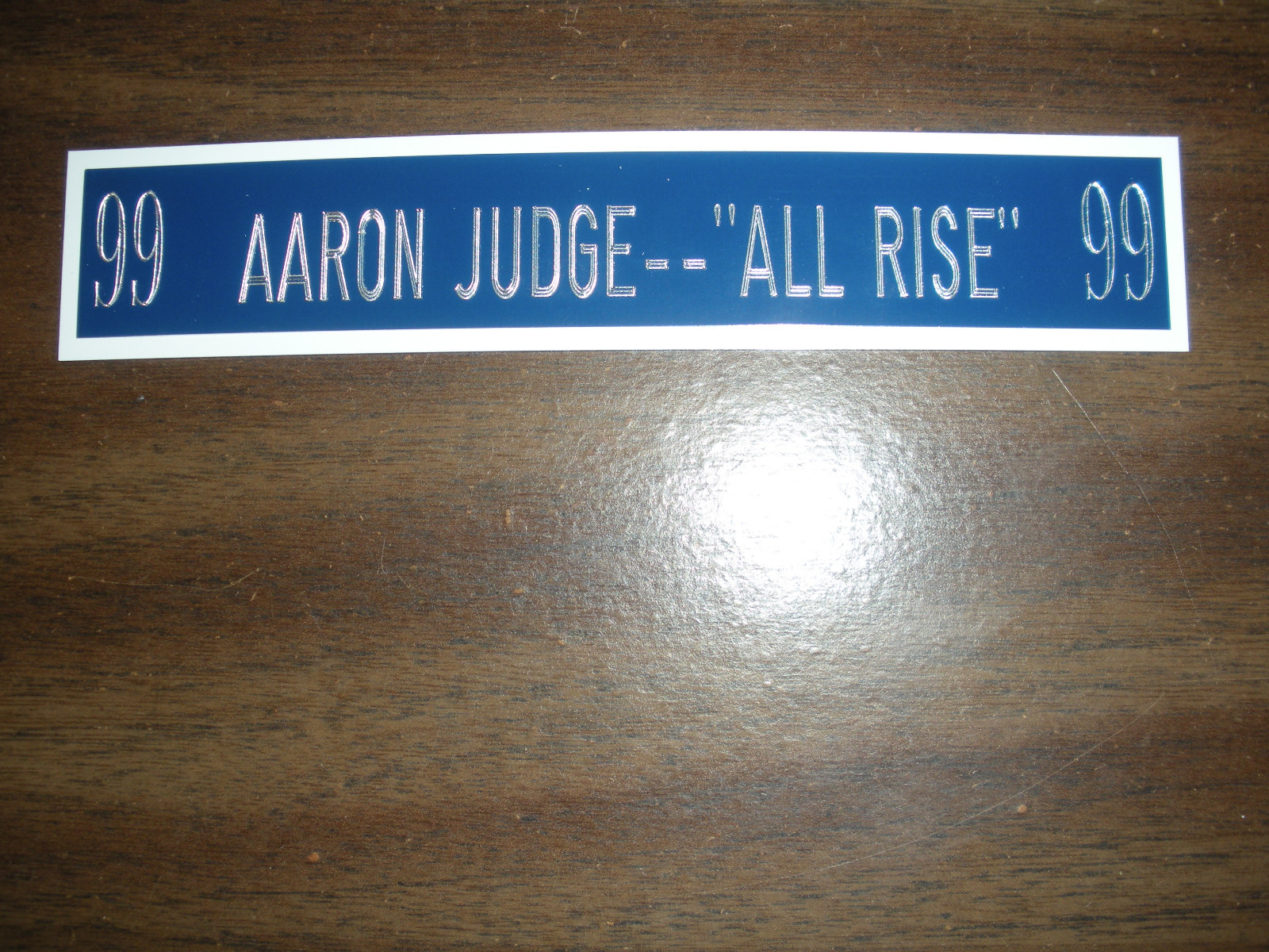AARON JUDGE NAMEPLATE FOR SIGNED BALL CASE/JERSEY CASE/PHOTO | eBay