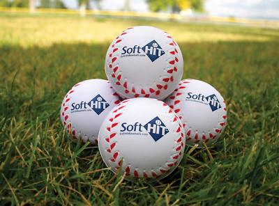 Soft HIT Baseball Softball Foam Training Ball Batting Practice- 12 Pack ...