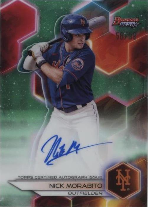 2023 Bowman's Best - Best of 2023 Autographs Nick Morabito #B23-NM ...