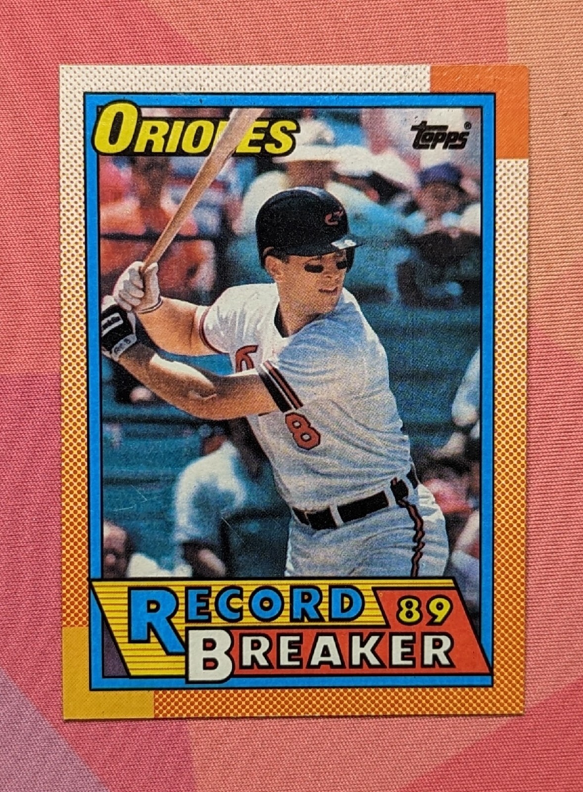 ⚾1990 Topps Record Breaker #8 Cal Ripken - Baltimore Orioles | eBay