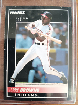 JERRY BROWNE INDIANS 1992 PINNACLE BASEBALL CARD #208 | eBay