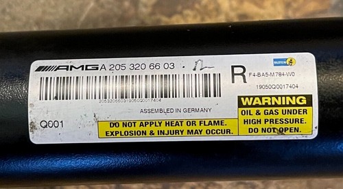 2017 2018 2019 MERCEDES C63 RIGHT SHOCK ABSORBER STRUT 2053206603 ...