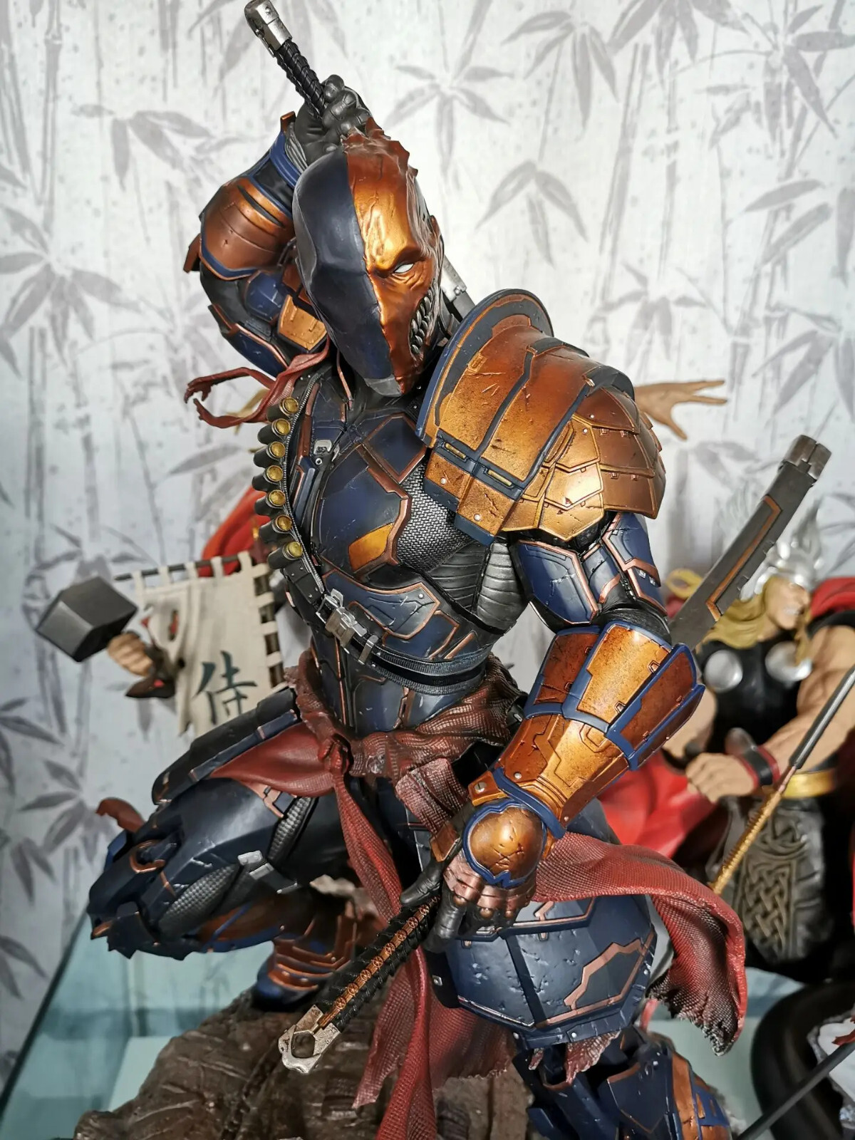 XM Studio Samurai Deathstroke 1/4 Scale Painted Statue Model In Stock ...