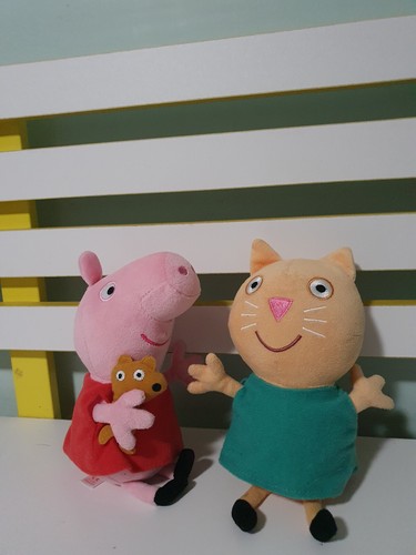 TY PEPPA PIG AND CANDY CAT 18CM | eBay