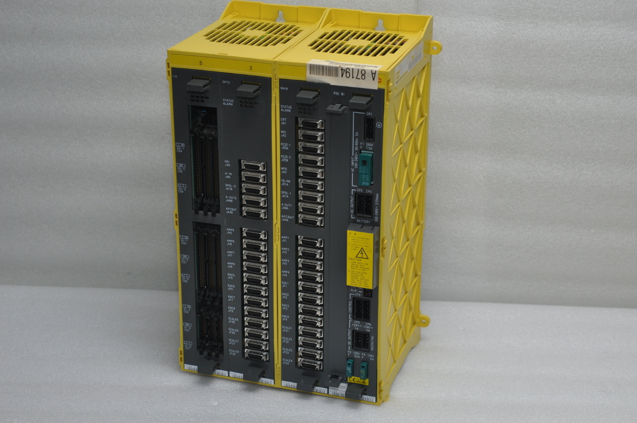 FANUC Series 16-MA A02B-0120-B502, A16B-2200-0955,0931,0900 & A16B-1212 ...