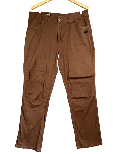 Carlos Ray Pants Mens 36x30 Slim Fit Brown TD Apparel Tactical Stretch ...