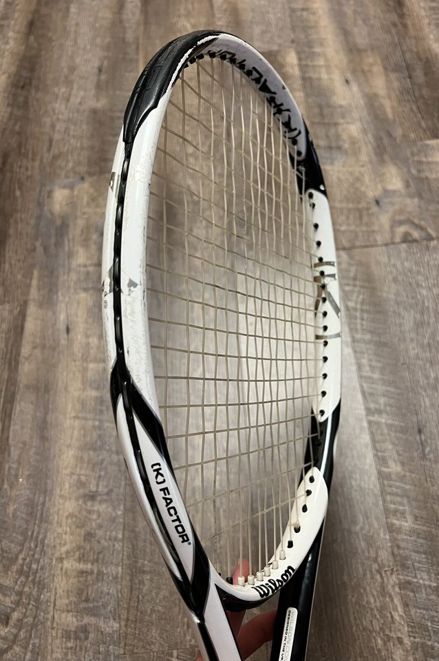 Wilson K Factor (K) SIX.TWO (K) AROPHITE BLACK Tennis Racquet Racket 4 ...