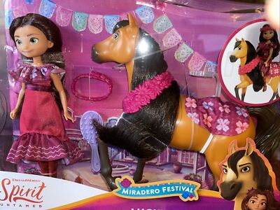 Mattel Spirit Untamed Miradero Festival Lucky & Spirit 7" DreamWorks | eBay
