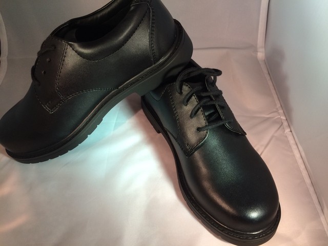 Stride Rite Walking Shoes Boys Black Leather Non Tie Infants Size 4 ...