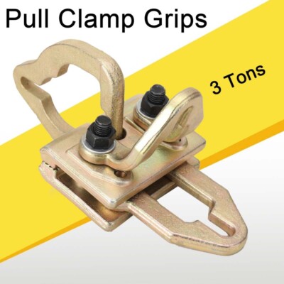 3T Frame Rack Pull Clamp Auto Body Multi Way Dent Puller Repair Self ...