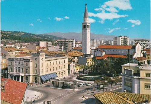 6x4 Continental size printed postcard Piazza Unità d'Italia(?) Monfalcone | eBay UK
