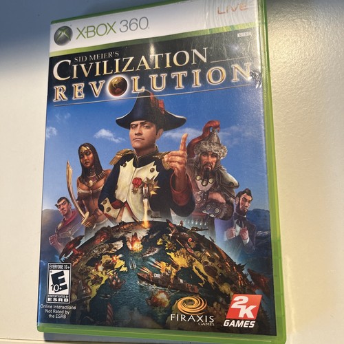 Sid Meiers Civilization Revolution Microsoft Xbox 360 Video Game ...