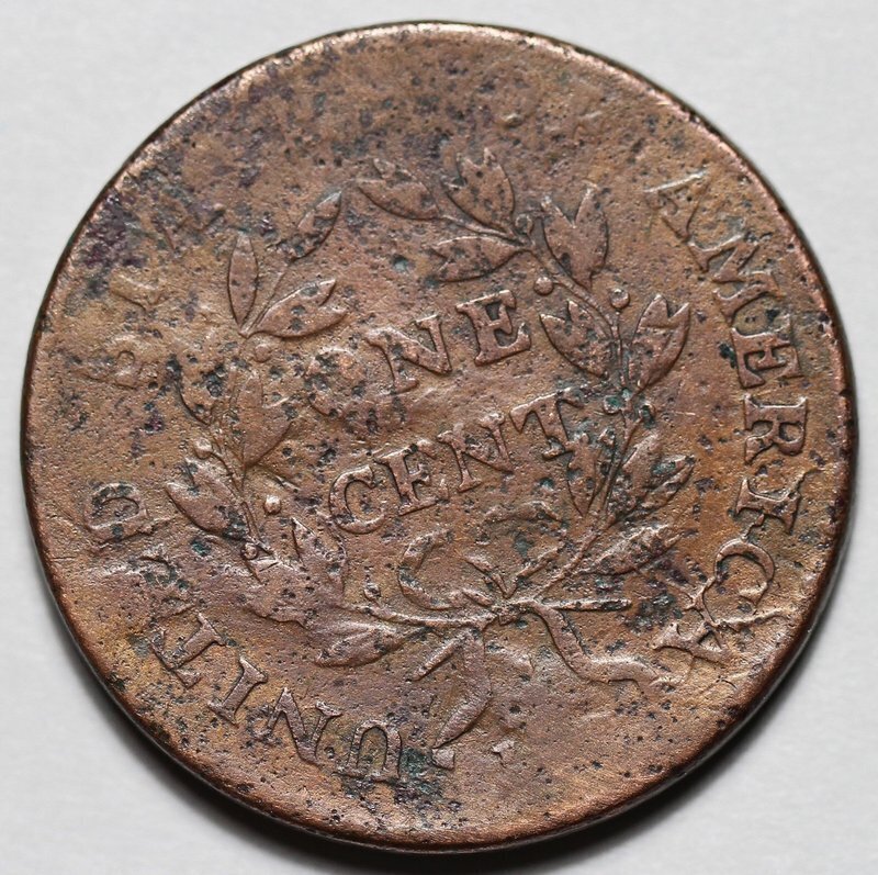 1800/1798 Draped Bust Large Cent - Style 1 - US 1c Copper Coin | eBay