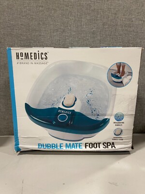 HoMedics Bubble Mate Foot Spa, Toe Touch Foot Bath, Removable Stone | eBay