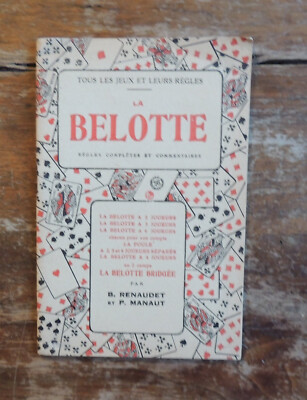 La belotte règles complètes - comme neuf 1947 | eBay