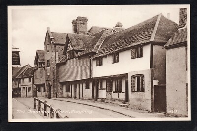 Postcard Steyning nr Worthing Sussex view of The Grammar School | eBay UK