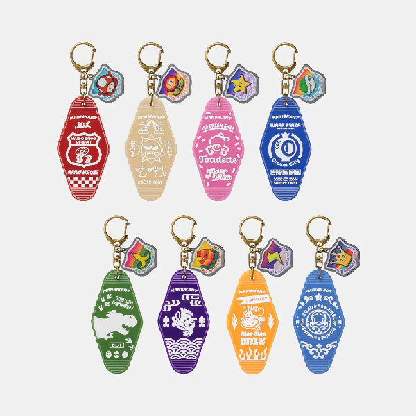 NINTENDO TOKYO Limited Mario Kart World Motel Keychain Collection Japan ...