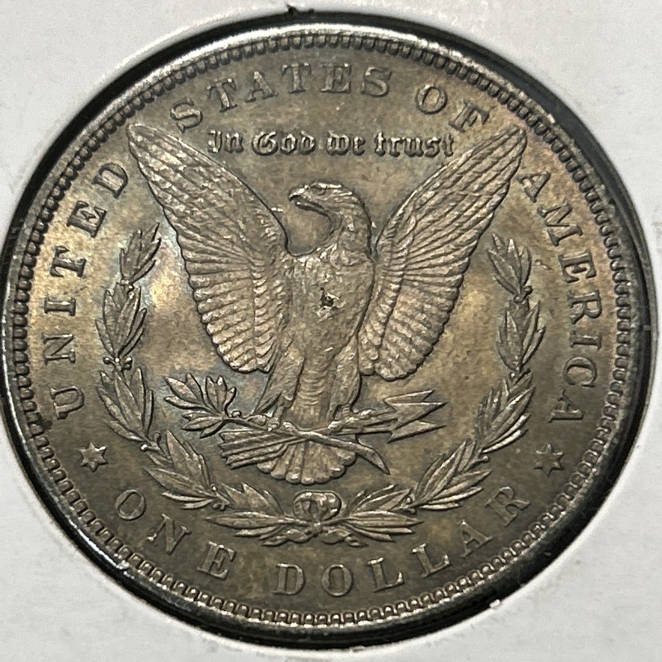 1886-p Silver Morgan Dollar Coin Dark Toned Nice Coin | eBay