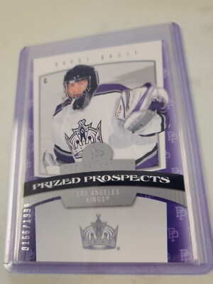 2006-07 BARRY BRUST HOT PROSPECTS ROOKIE CARD LOS ANGELES KINGS 0166/ ...