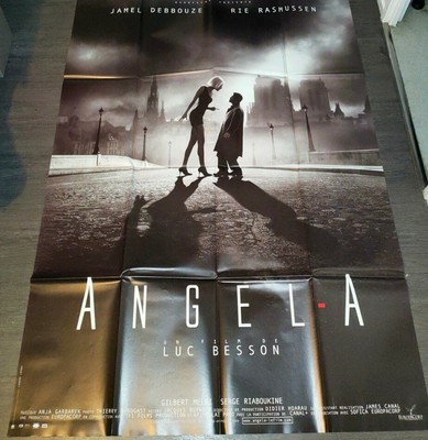 Affiche cinéma "Angel-A" format 120x160cm/Luc Besson/Jamel Debbouze ...