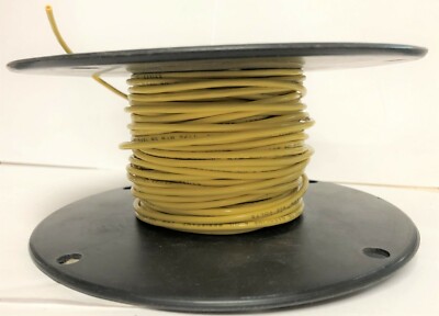 MTW Stranded Copper Wire E51583 Yellow 16 AWG 63FT #12634 | eBay