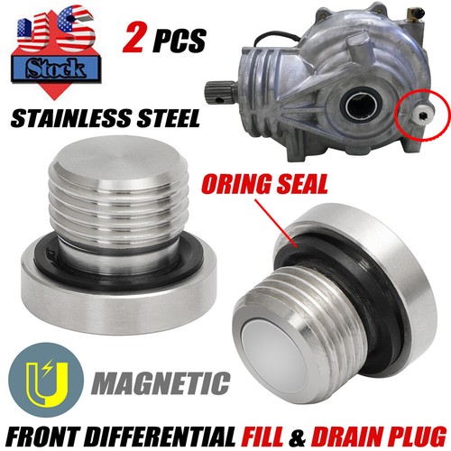 Polaris Ranger RZR 570 800 950 1000 XP Front Differential Fill & Drain ...