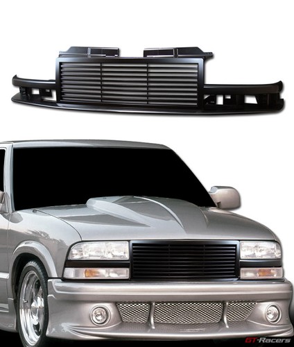 For 1998-2004 Chevy S10 Blazer/Truck Black Horizontal Billet Front ...