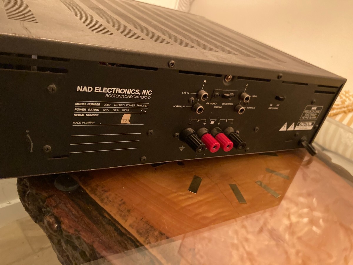 NAD 2200 Vintage Amplifier Review Audio Science Review, 60% OFF