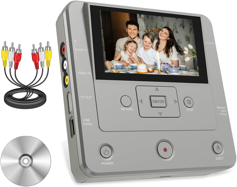 VHS to DVD Recorder, DVD Recorder for TV Recording, Vhs/Vcr/Camcorder ...