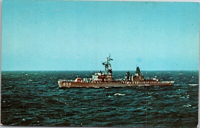 USS Norris DD-859 Destroyer Ship US Navy Atlantic Fleet Postcard | eBay