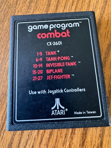 Atari 2600 Game - Combat | eBay