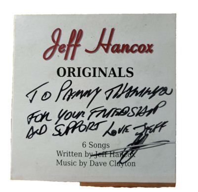 Jeff Hancox 🎵 Just a Simple Man (Autographed Signed)- MUSIC CD 🎵 FREE ...