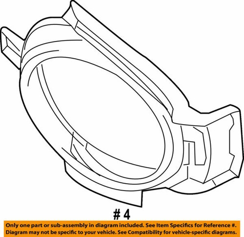 52126-33070 Toyota Bracket, fog lamp, lh 5212633070, New Genuine OEM ...