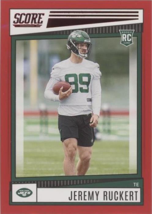 2022 Score - Rookies Jeremy Ruckert #373 Red (RC) for sale online | eBay