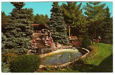 Postcard "The Rustic Manor Restaurant and Cocktail Lounge, Gurnee, IL ...