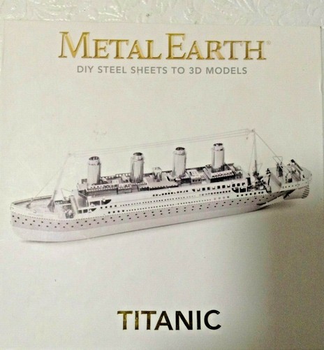"Metal Earth " DIY Steel Sheets To 3D Models -RMS TITANIC Ship | eBay