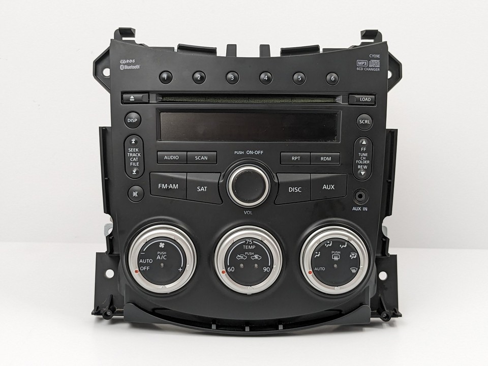 2009-2014 Nissan 370z Coupe Am Fm Bose Stereo 6 Disc CD Radio Receiver ...