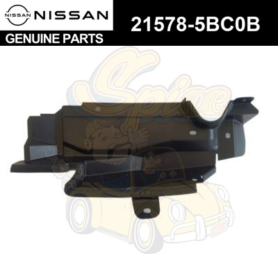 Deflettore deflettore guida aria radiatore originale Nissan 21578-5BC0B ...