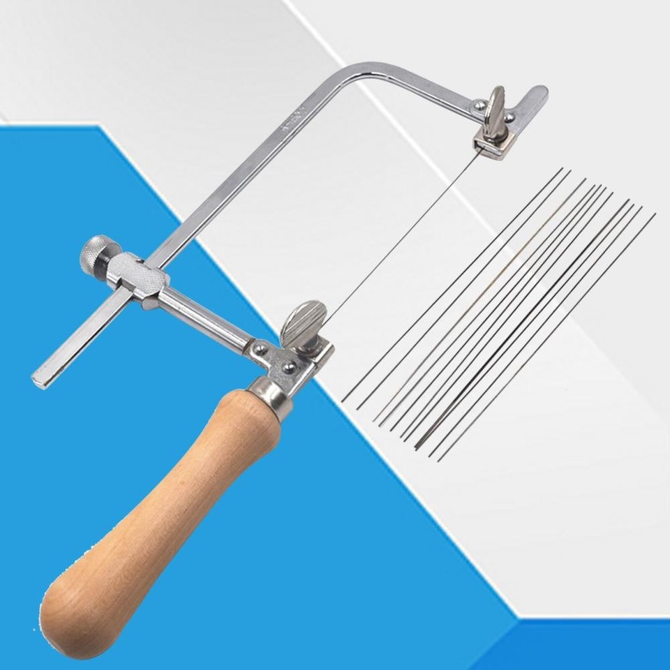 Coping Saw Steel Frame with 0K45mm Diamond Wire Saw for Jade Stone ...