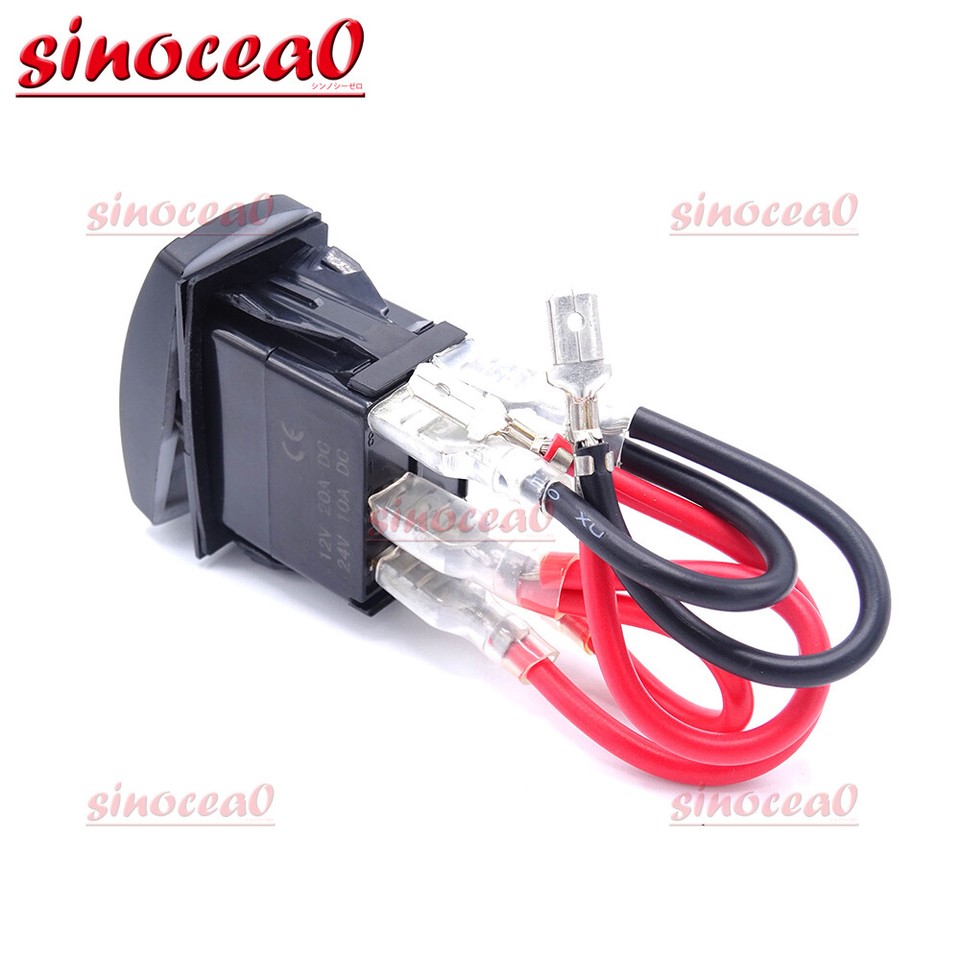 LED Light Bar Control Rocker Toggle Switch For Polaris General Ranger ...