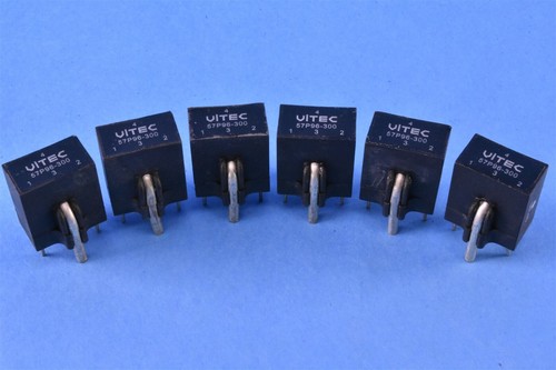 6 Vitec Type 57P96 Current Sense Transformers 10KHz to 300KHz P/N ...